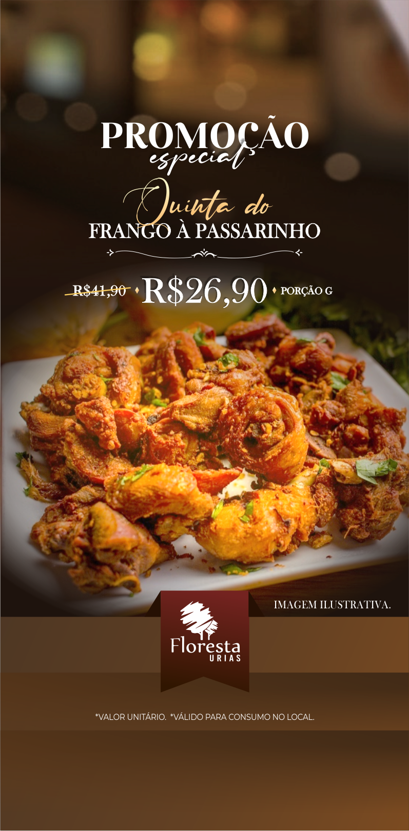 Floresta Urias - Cardápios Goiânia